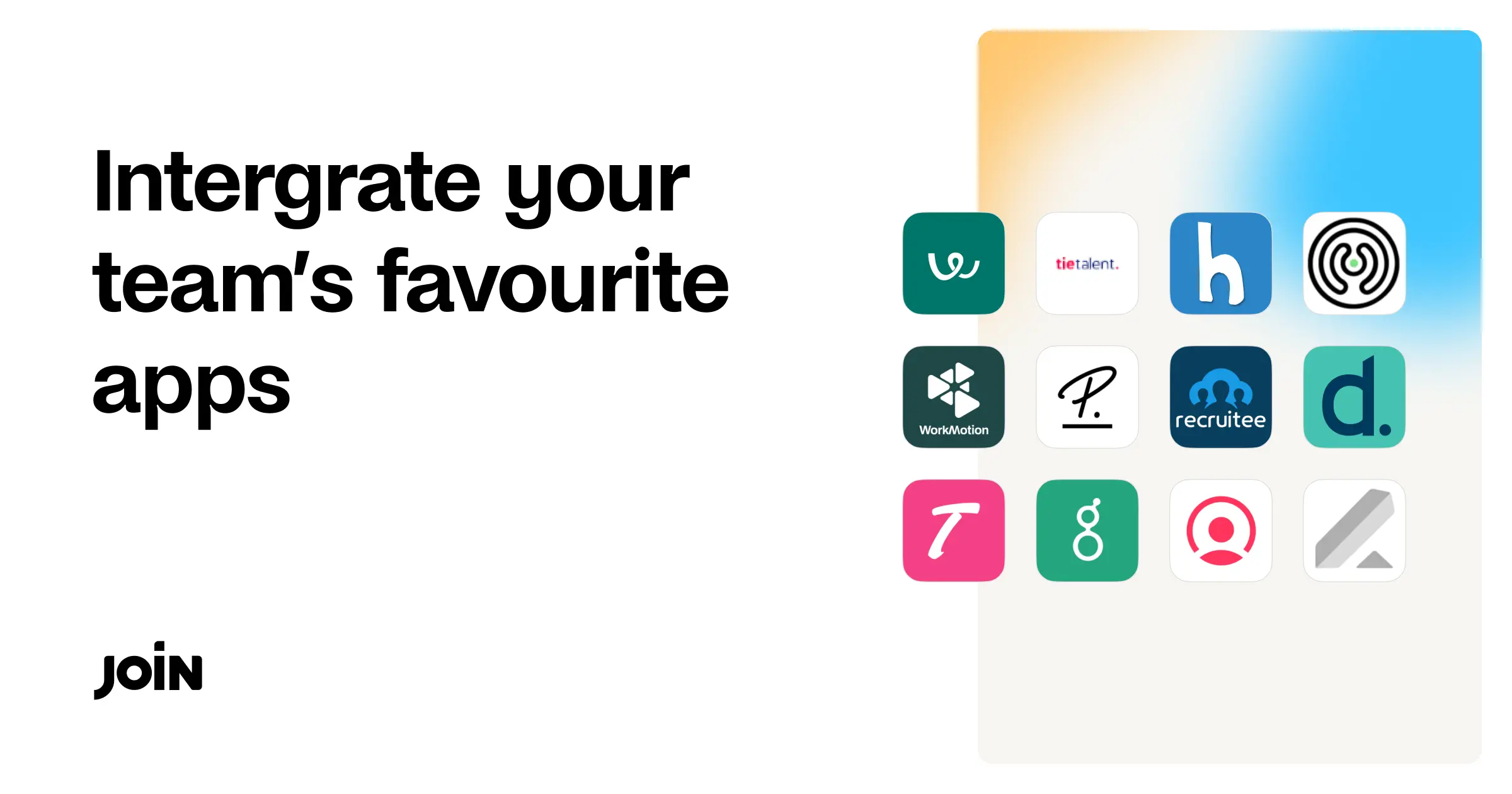 Join Integrations All Available Third Party Integrations